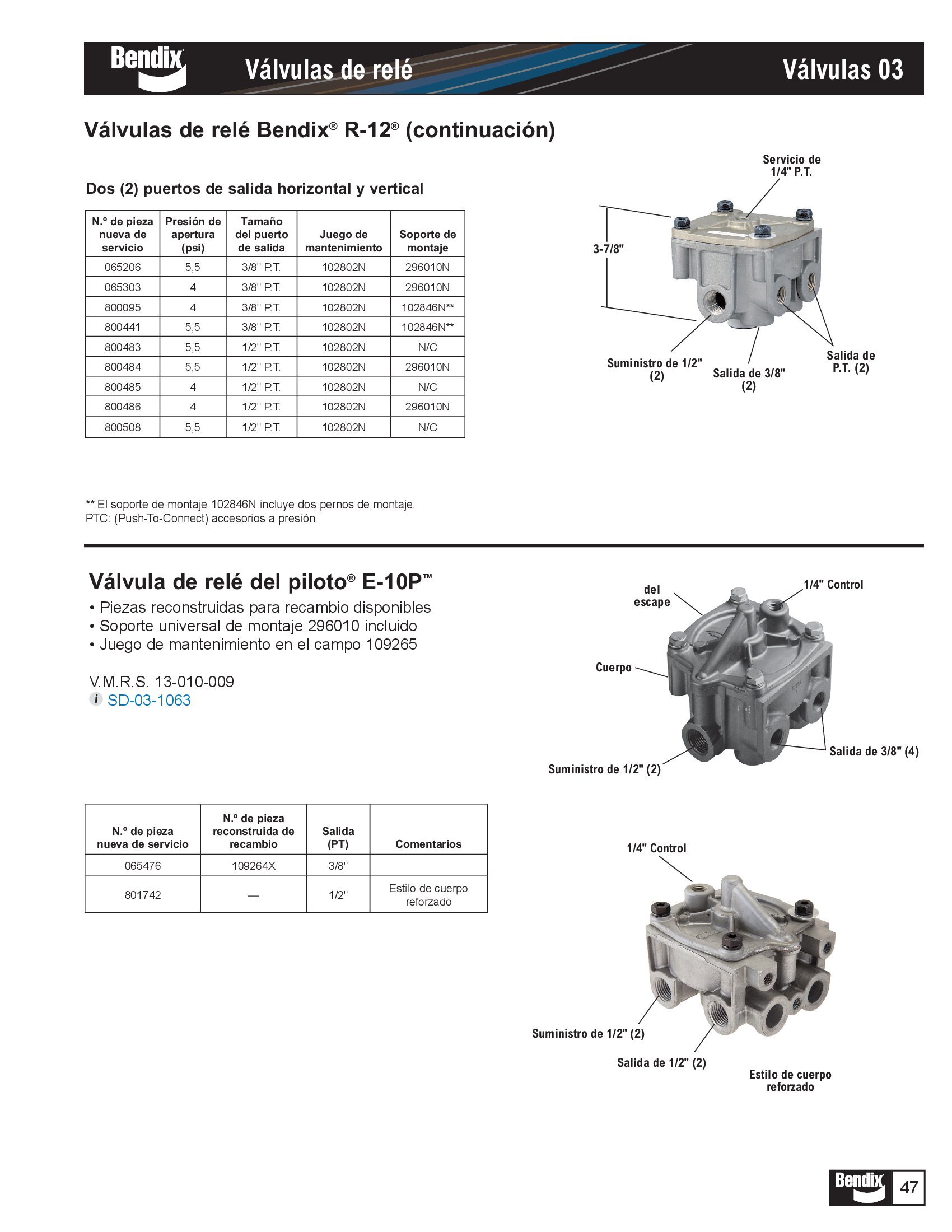 BENDIX CHILE - Catálogo de referencia rápida